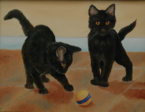 Erin Roy Paintings in Bears and Buds Teddy Bear Magazine