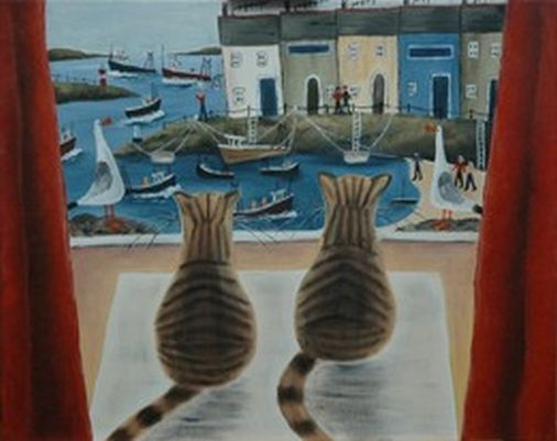 Erin Roy Paintings in Bears and Buds Teddy Bear Magazine