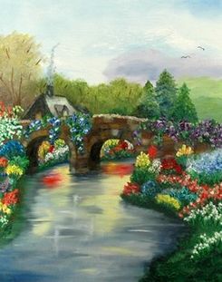 Erin Roy Paintings in Bears and Buds Teddy Bear Magazine