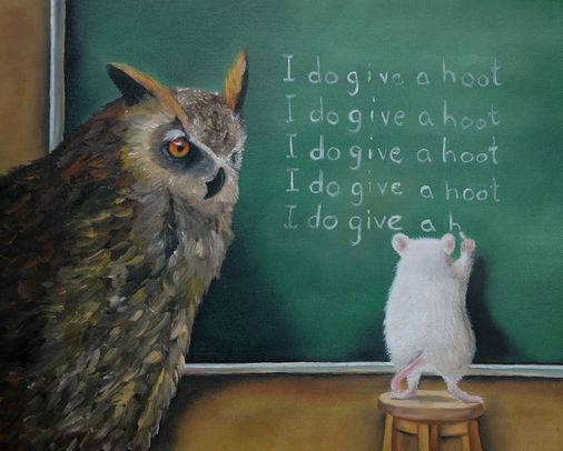 Erin Roy Paintings in Bears and Buds Teddy Bear Magazine